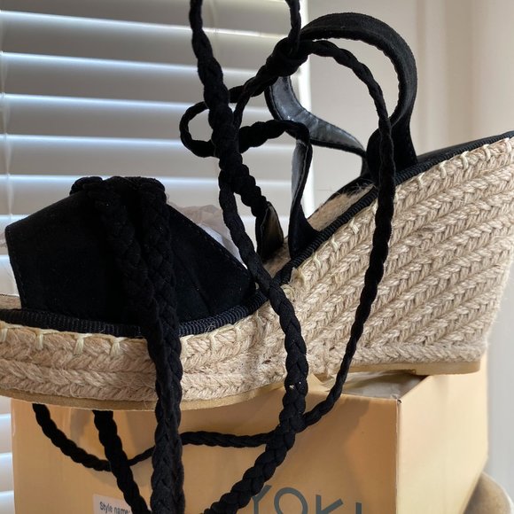 Yoki | Shoes | Yoki Wedge Sandals | Poshmark